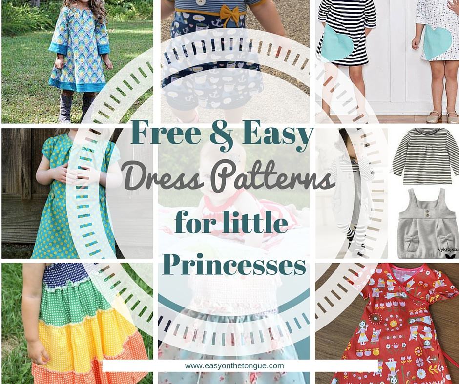 Free & Easy Summer dress patterns for little girls - a roundup