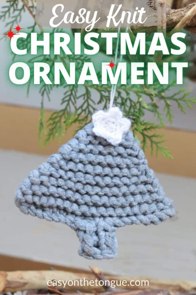 Garter Stitch Potholder, an easy gift idea