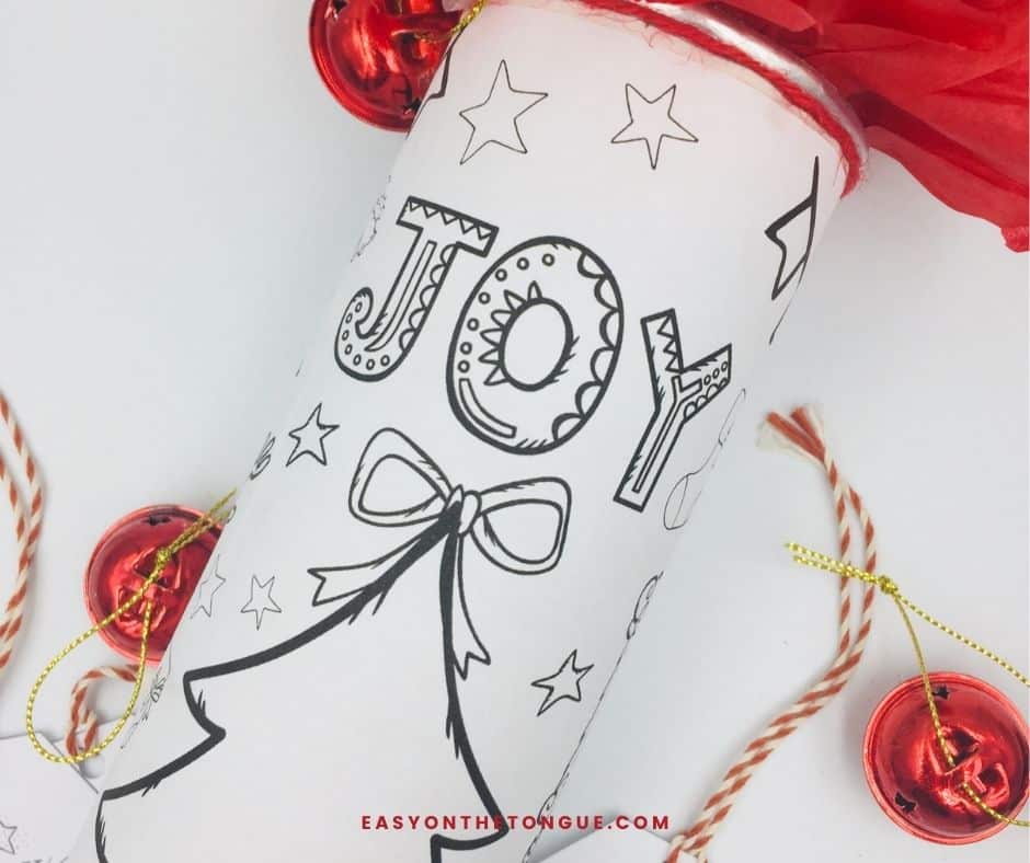 Cover a Pringle Can in a Free Coloring Printable